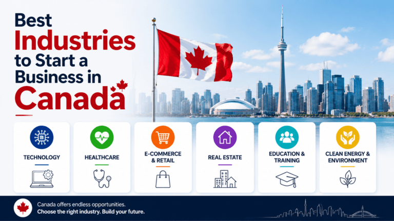 Best Industries to Start a Business in Canada in 2026